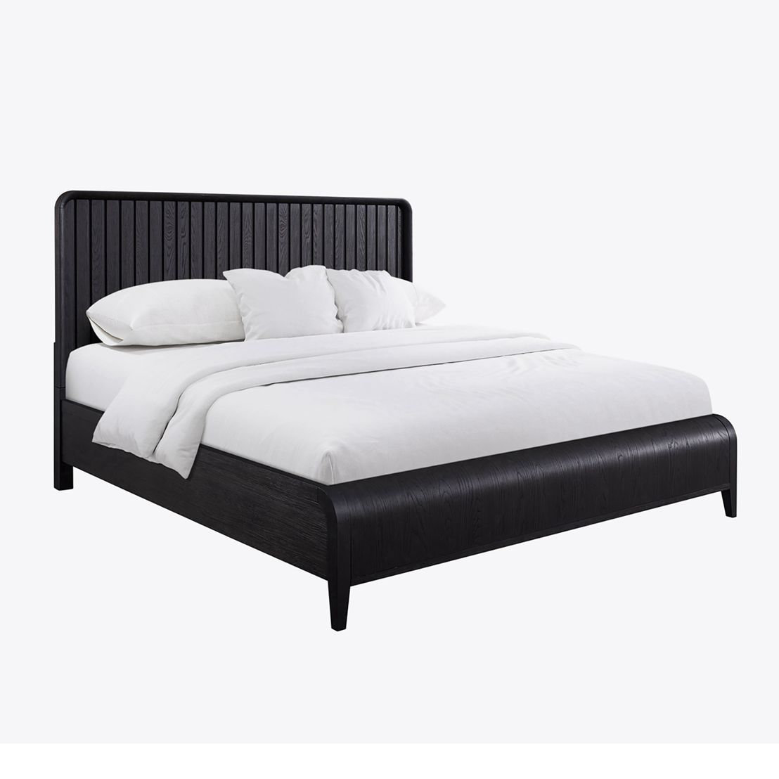 Hokku Designs Queen Waterfall Panel Bed | Wayfair