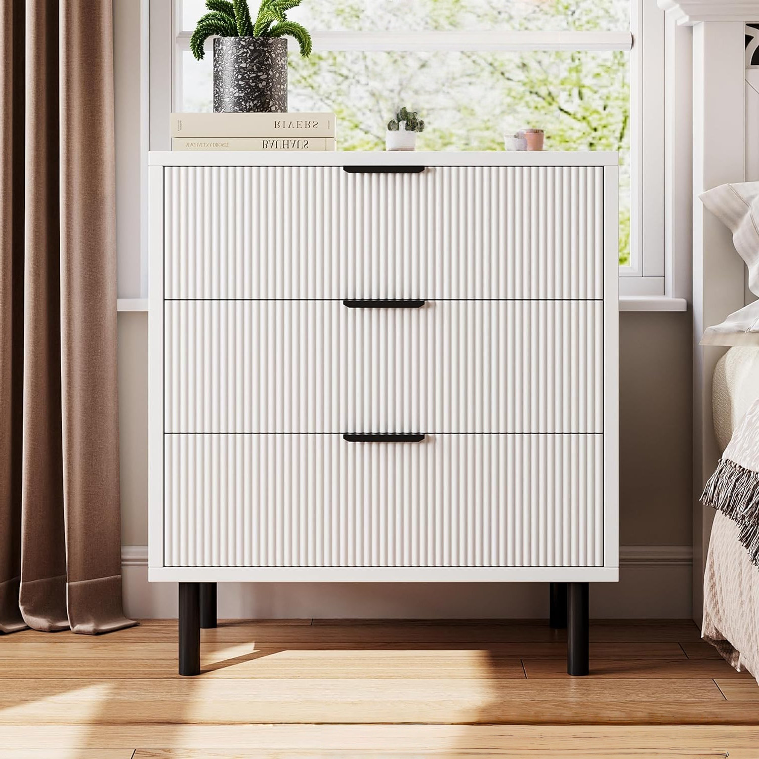 17 Stories 3 Drawers Dresser | Wayfair.co.uk