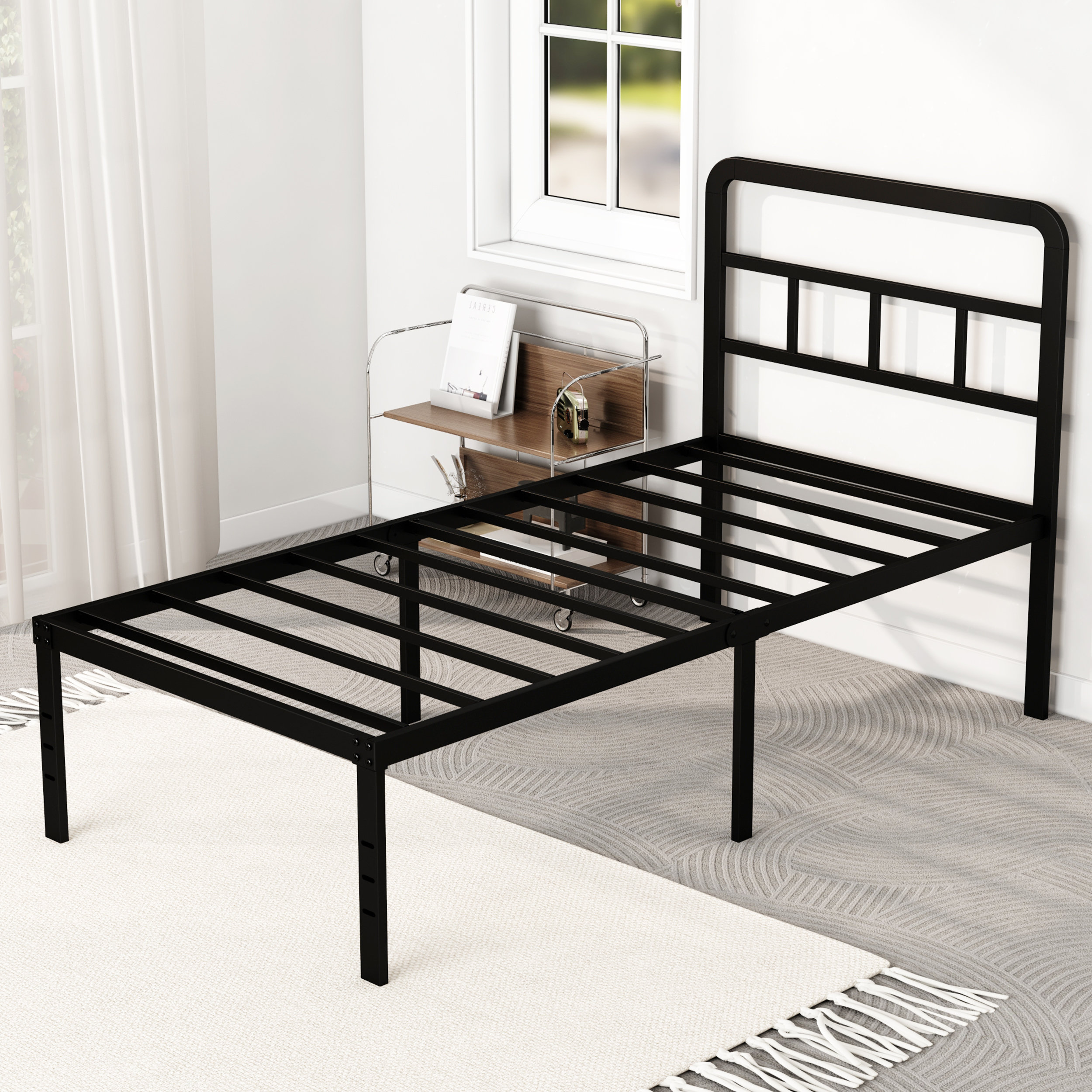Ebern Designs Danieka Open-Frame Bed | Wayfair