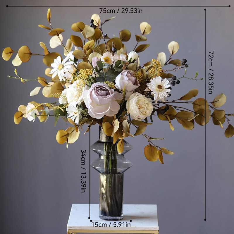 Padise Epoch Simulated Flower Bouquet, Fake Flower, Home Decoration ...
