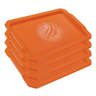 Blackstone Orange Serving Tray 4 Pack & Reviews | Wayfair