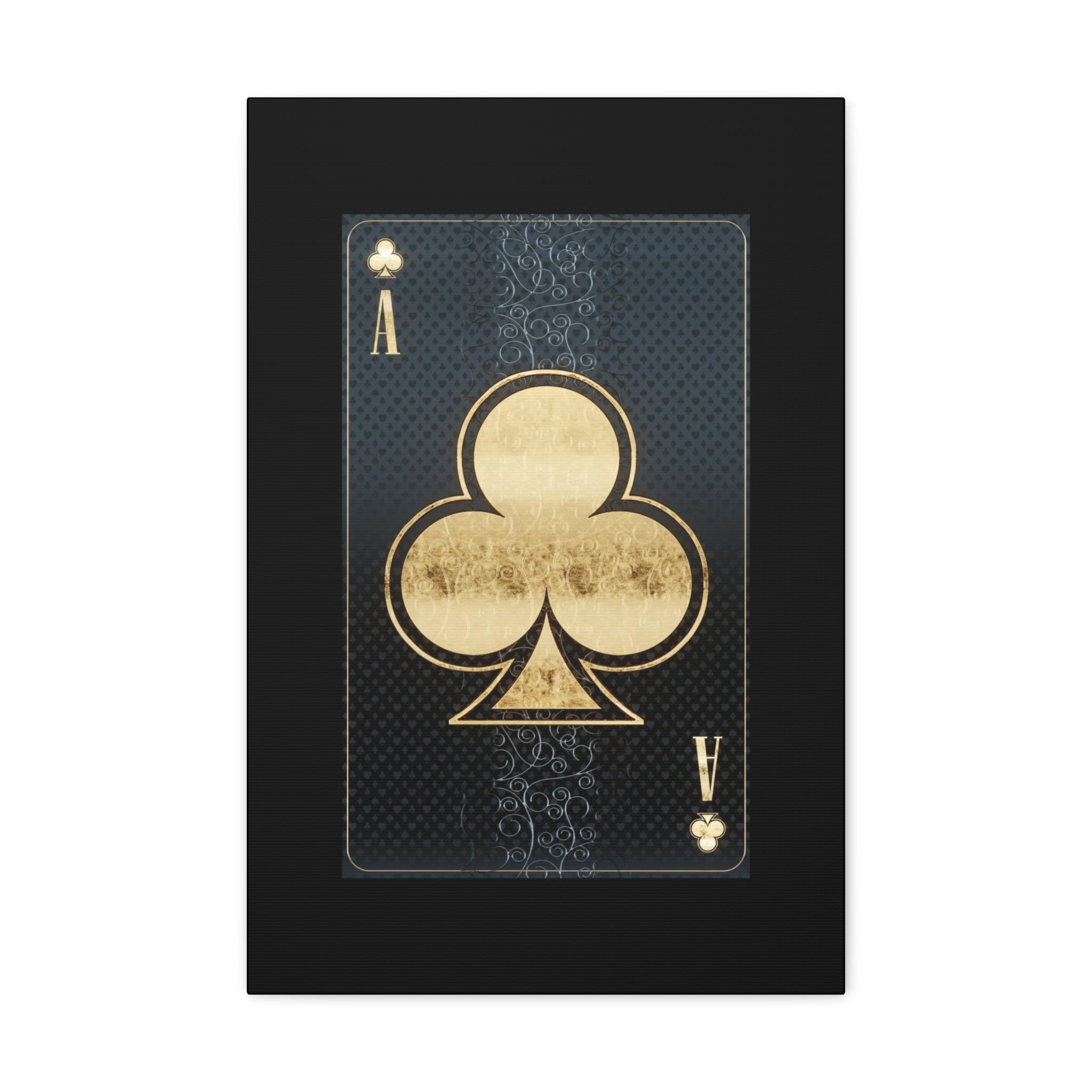 Trent Austin Design® 3D Casino Ace of Clubs Playing Card Canvas Wall ...