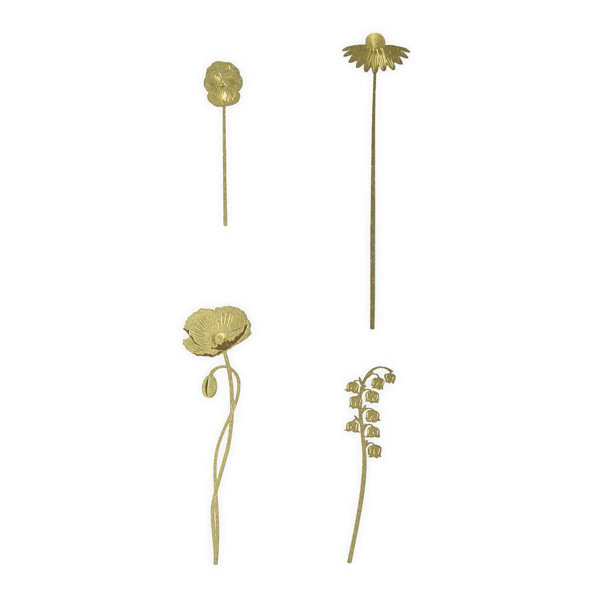 Mercer41 Metal Plants & Flowers Finial Ornament - Wayfair Canada