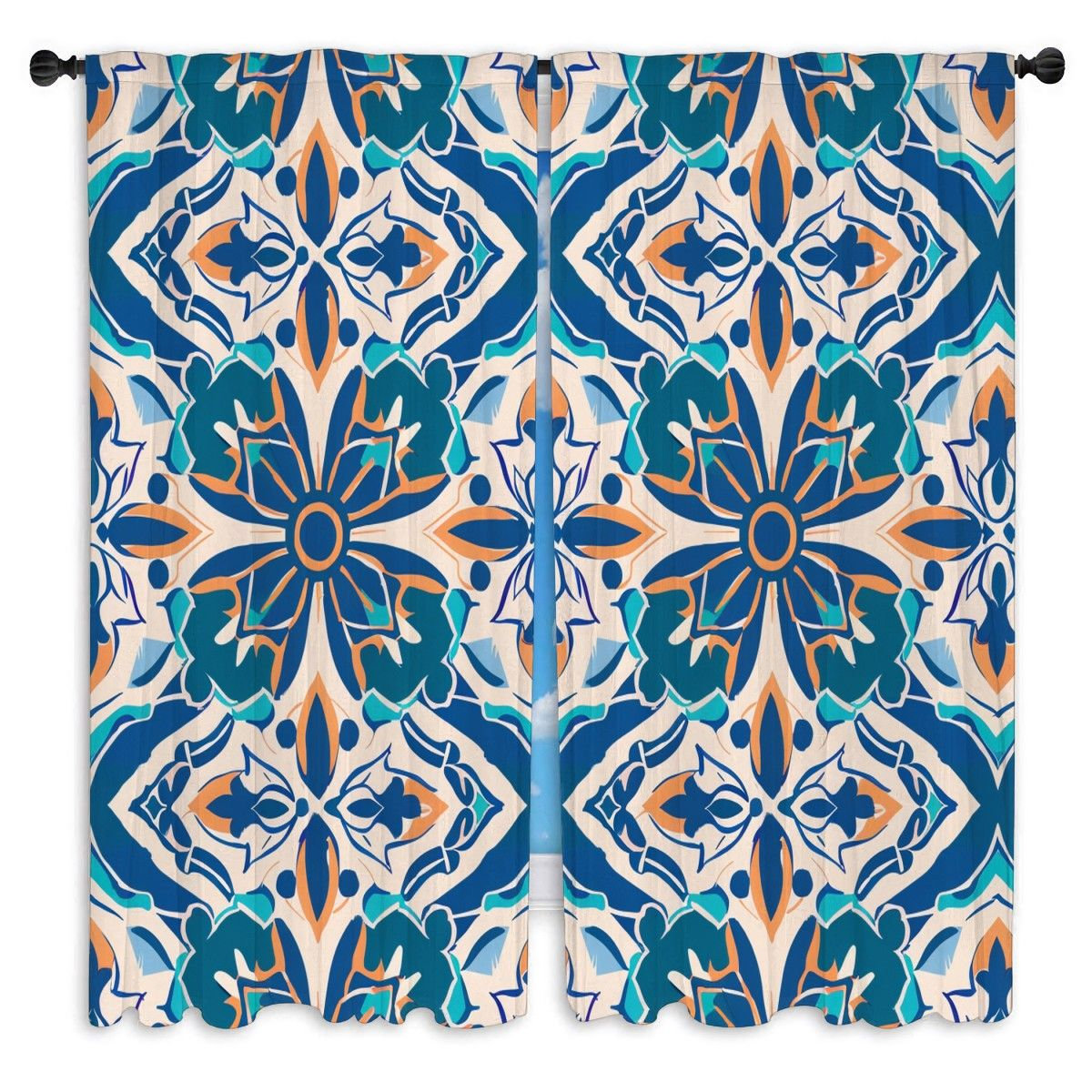 Wildon Home® Staffan Polyester Room Darkening Curtain Pair | Wayfair