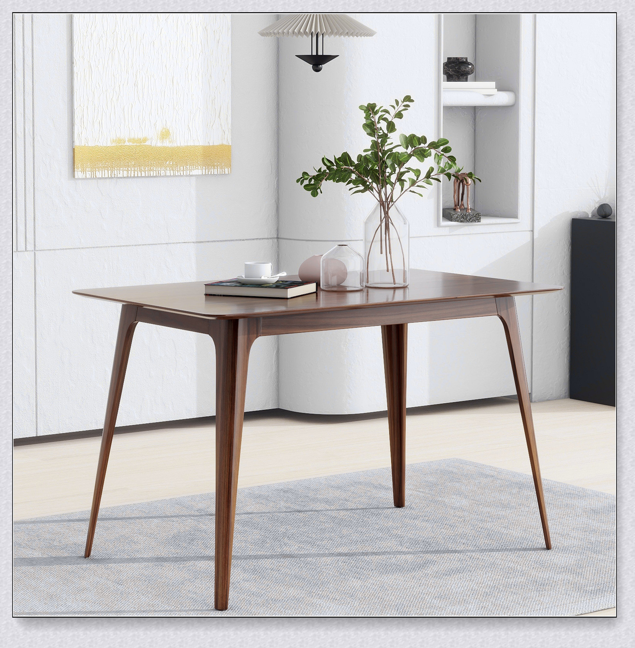 Ebern Designs 1 Piece Rectangular Dining Table without Chair - Wayfair ...