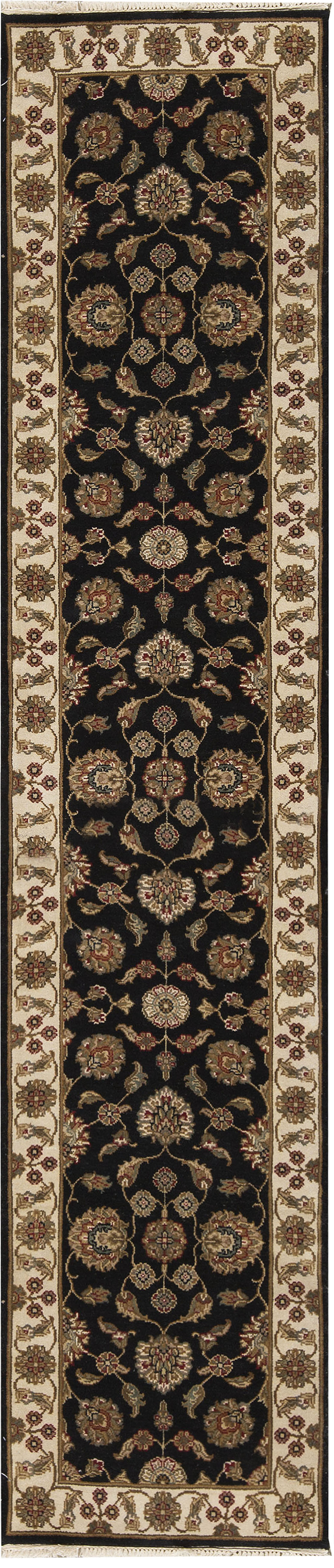 Bokara Rug Co., Inc. Hand-Knotted High-Quality Black and Brown Area Rug ...