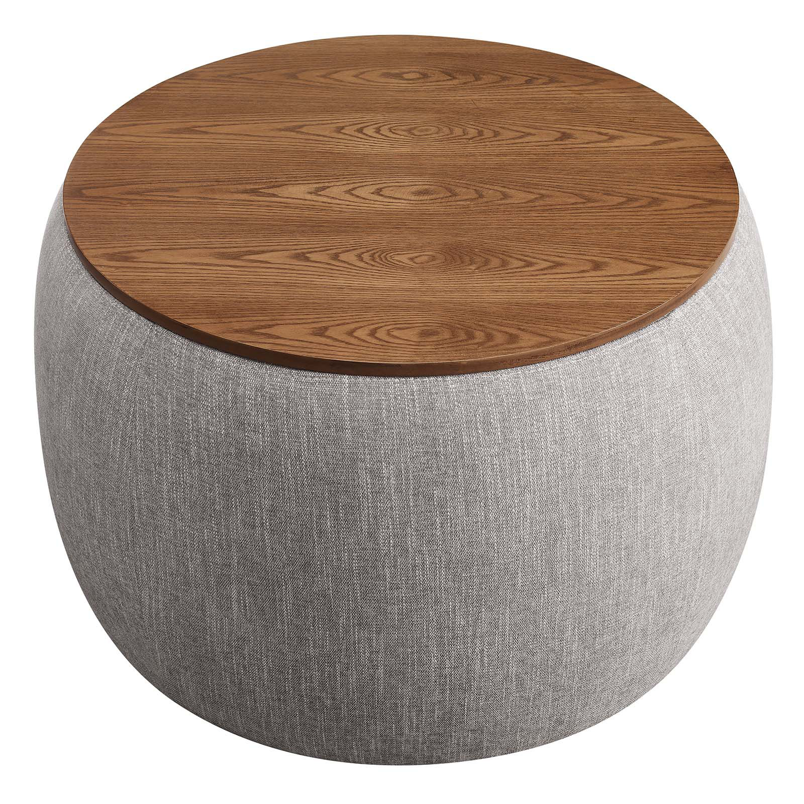 Modway Perla 26" Wide Round Storage Ottoman & Reviews | Wayfair