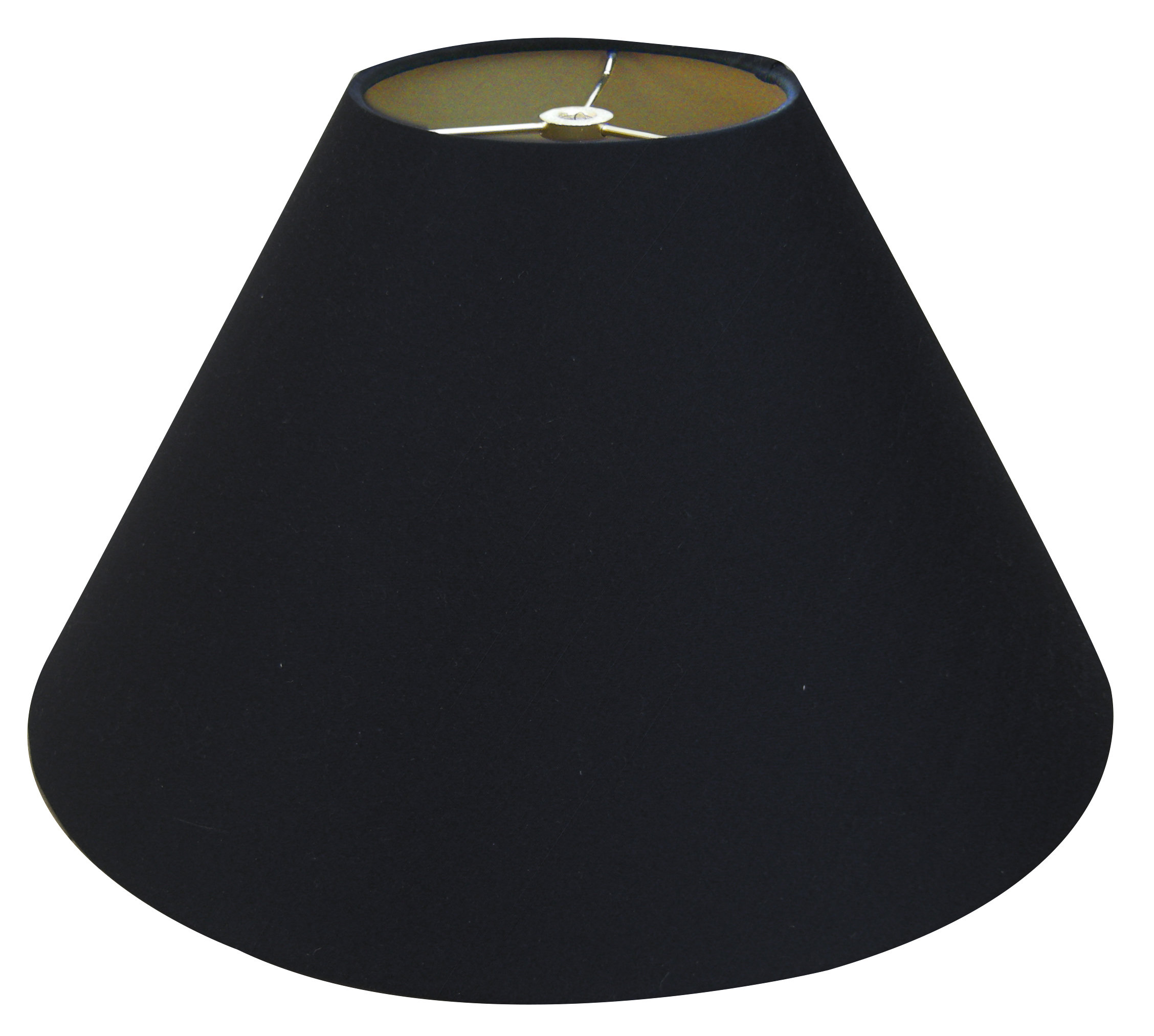 Alcott Hill 7.5" H Empire Lamp shade ( Spider ) in Black | Wayfair