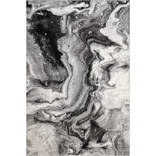 Latitude Run® Abstract Black/White Area Rug Set | Wayfair