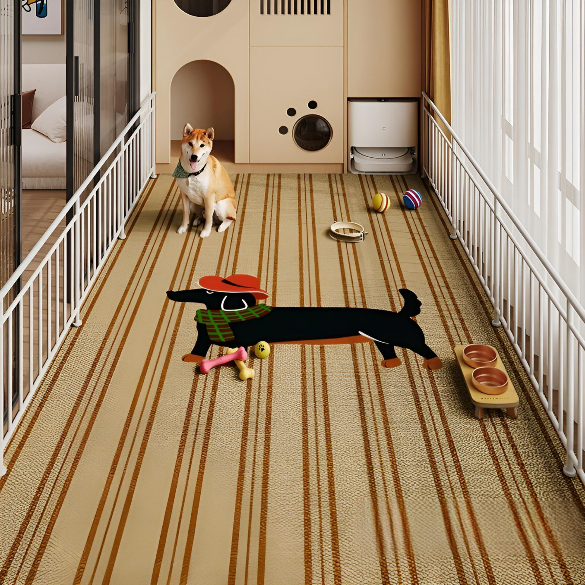 Archie & Oscar™ Environmentally Friendly PVC Pet Mat With Waterproof ...