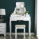 Three Posts Arkin Dressing Table Set with Mirror | Wayfair.co.uk