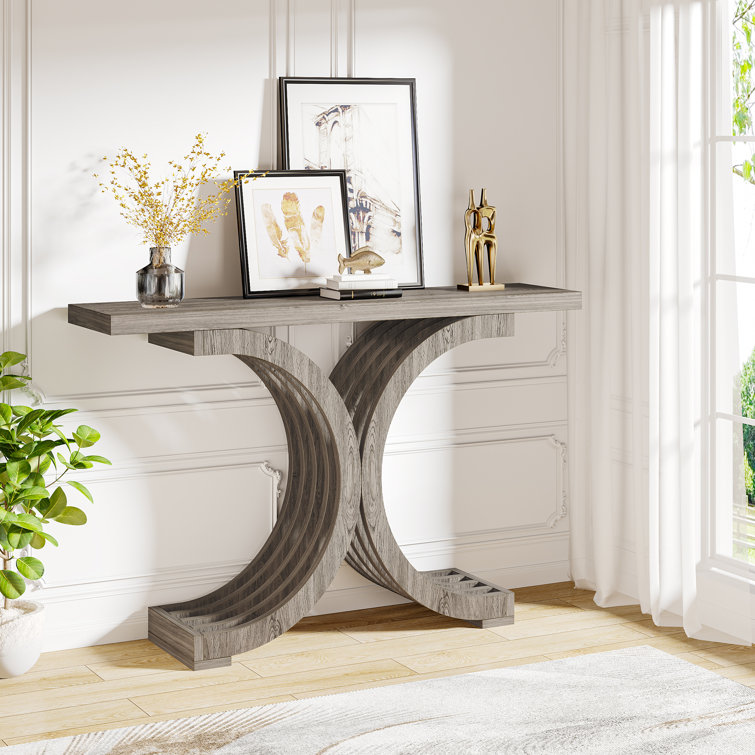 Fotopoulos 39.4'' Wood Console Table