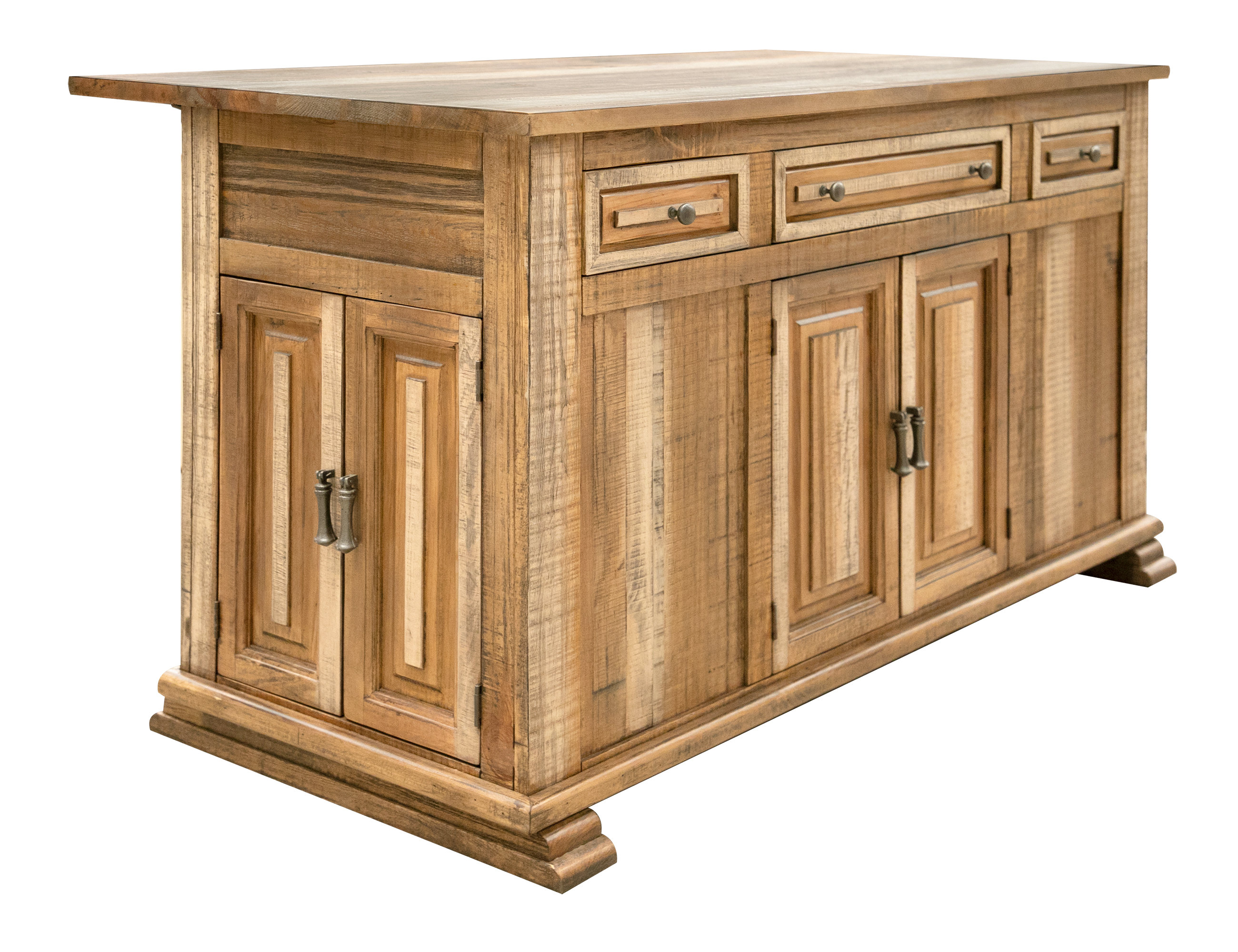 One Allium Way® 3 Drawer 6 Doors Kitchen Island | Wayfair