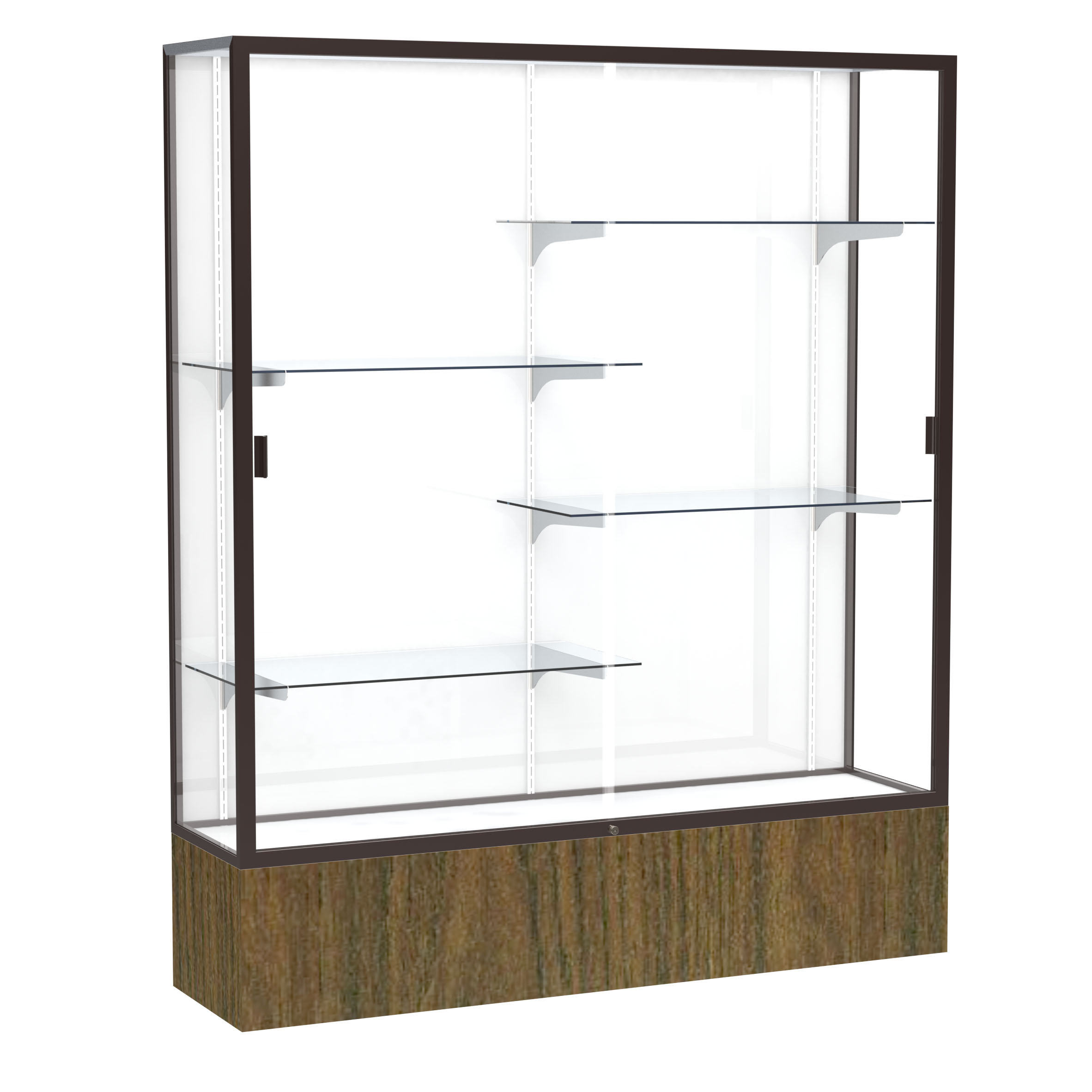 Ghent Reliant Series 72'' H x 60'' W Metal Display Cases | Wayfair