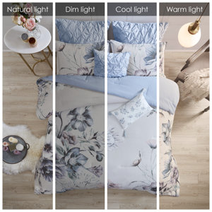 Madison Park Cassandra 8 Piece Cotton Comforter Set & Reviews | Wayfair
