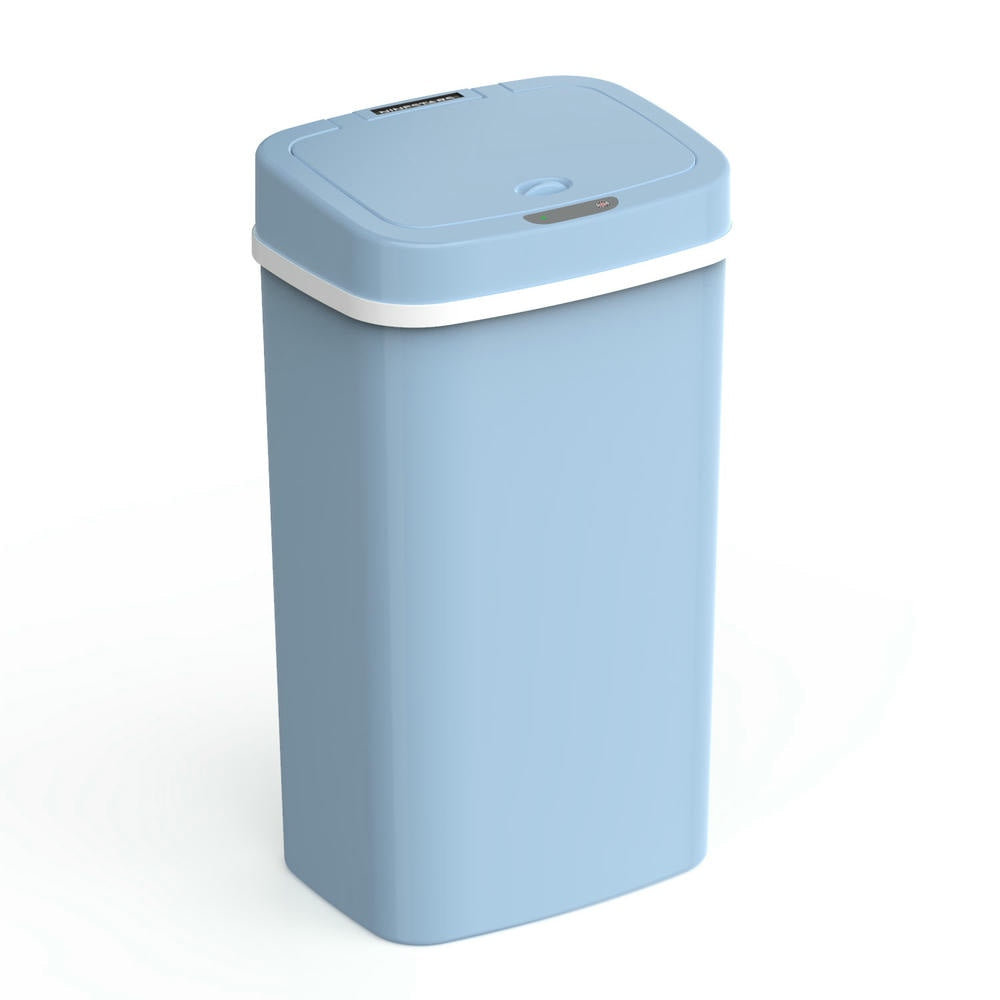 NineStars Odor Shield Infrared Motion Sensor Trash Can 4 Gallon for ...