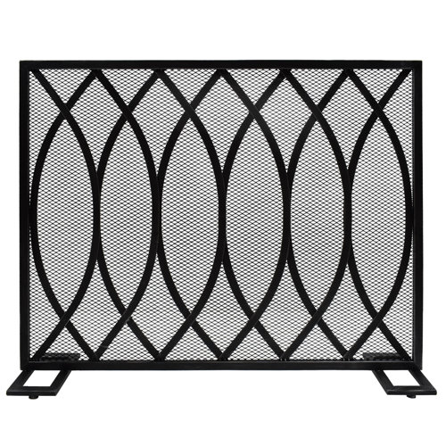 Home Loft Concepts Edwin Iron Fireplace Screen & Reviews | Wayfair