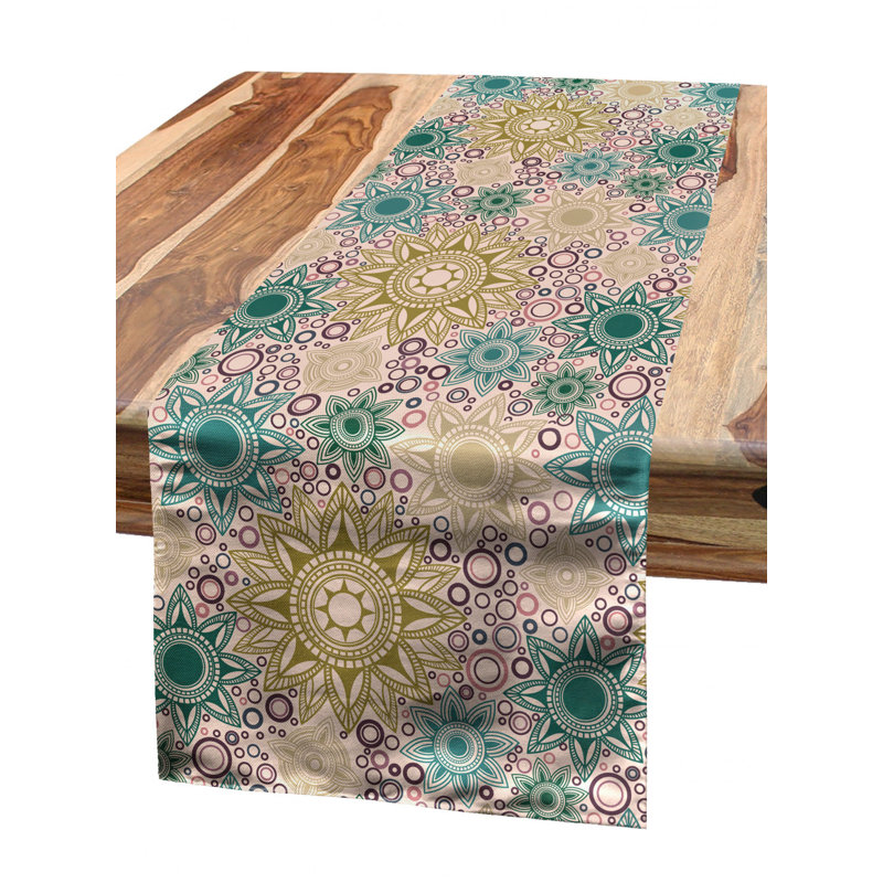 East Urban Home Mandala Table Runner | Wayfair