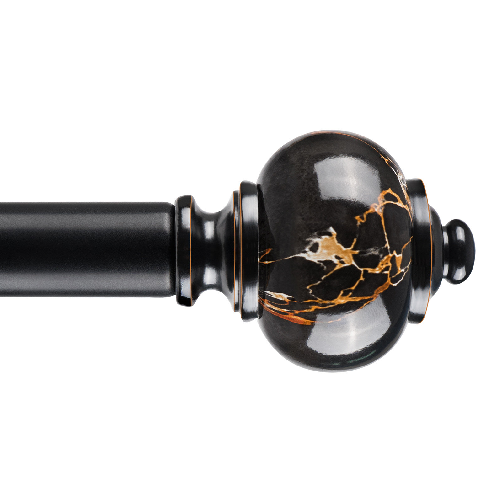 Red Barrel Studio® Adjustable Bracket Single Curtain Rod & Reviews ...