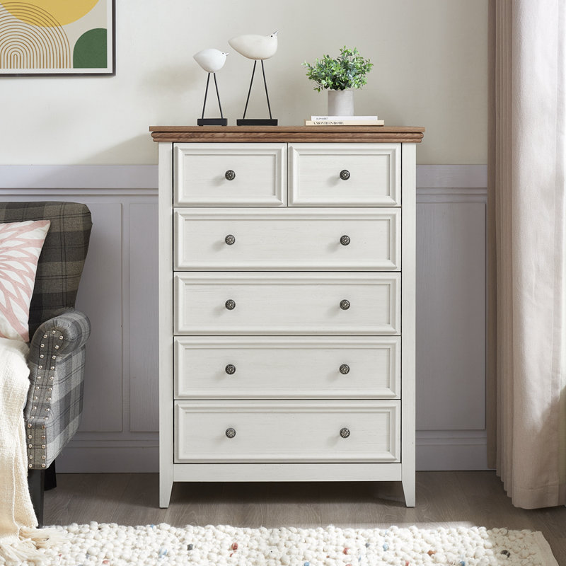 Gracie Oaks Modern 6 Drawers Chest 6 Drawers Cabinet | Wayfair