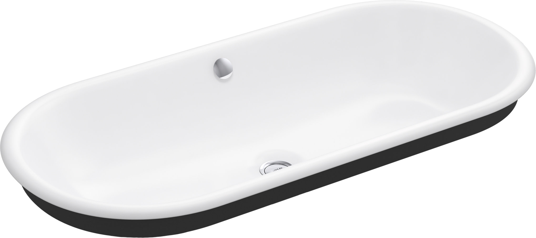 Kohler Lavabo de salle de bain à vasque / vasque encastrée / encastrée ...