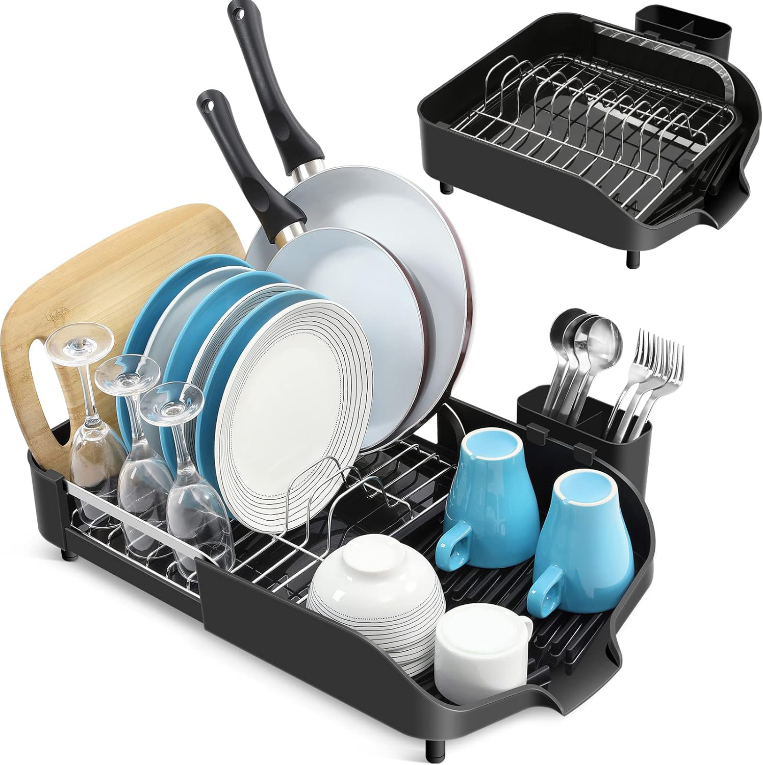 DOFLIC Stainless Steel Dish Rack | Wayfair