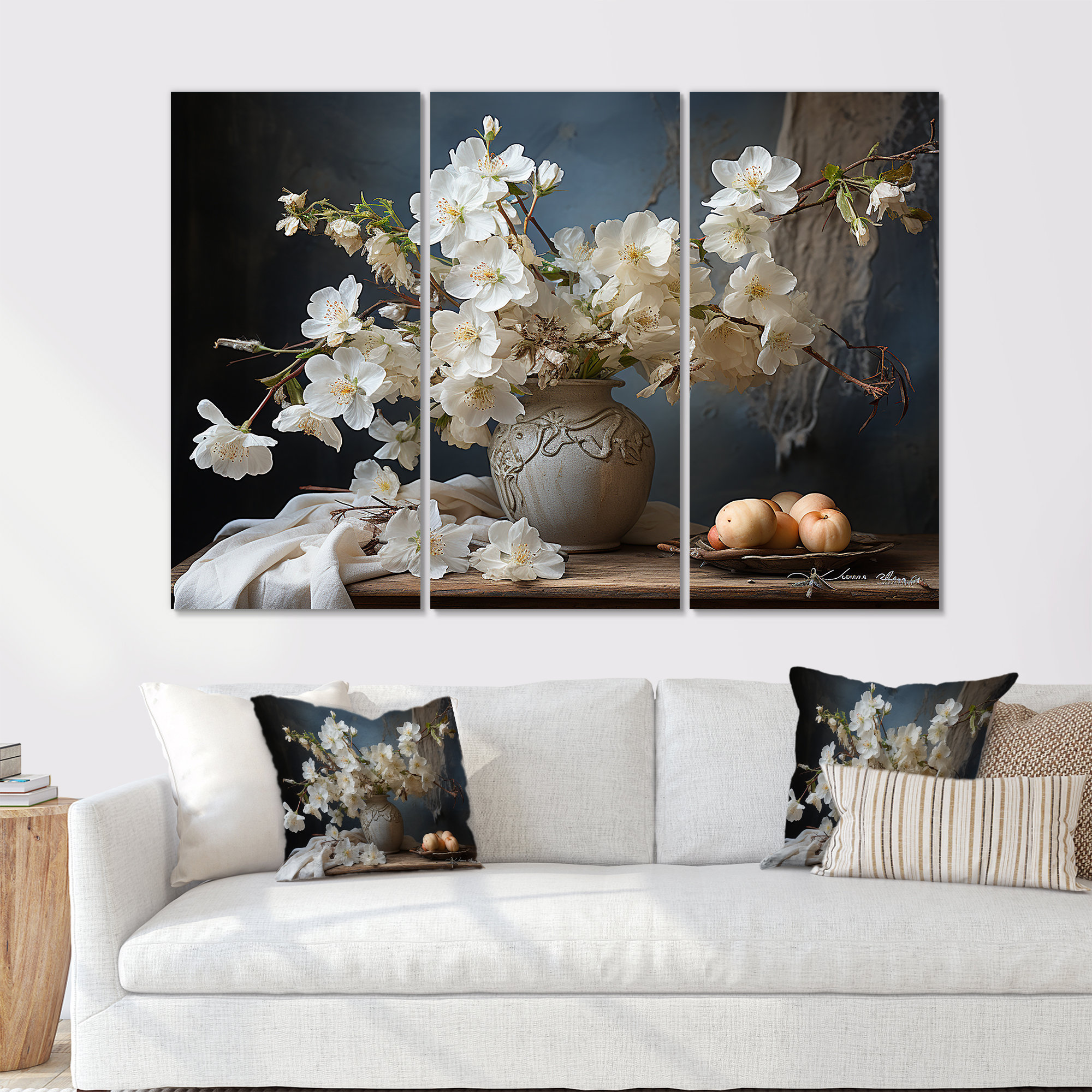 Red Barrel Studio® Apple Blossom Bouquet Still Life - Apple Blossom ...