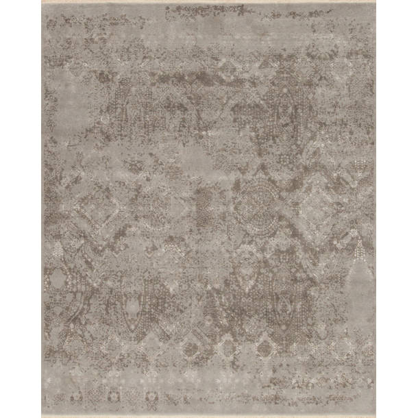 Samad Rugs Nirvana Abstract Area Rug in Black | Perigold