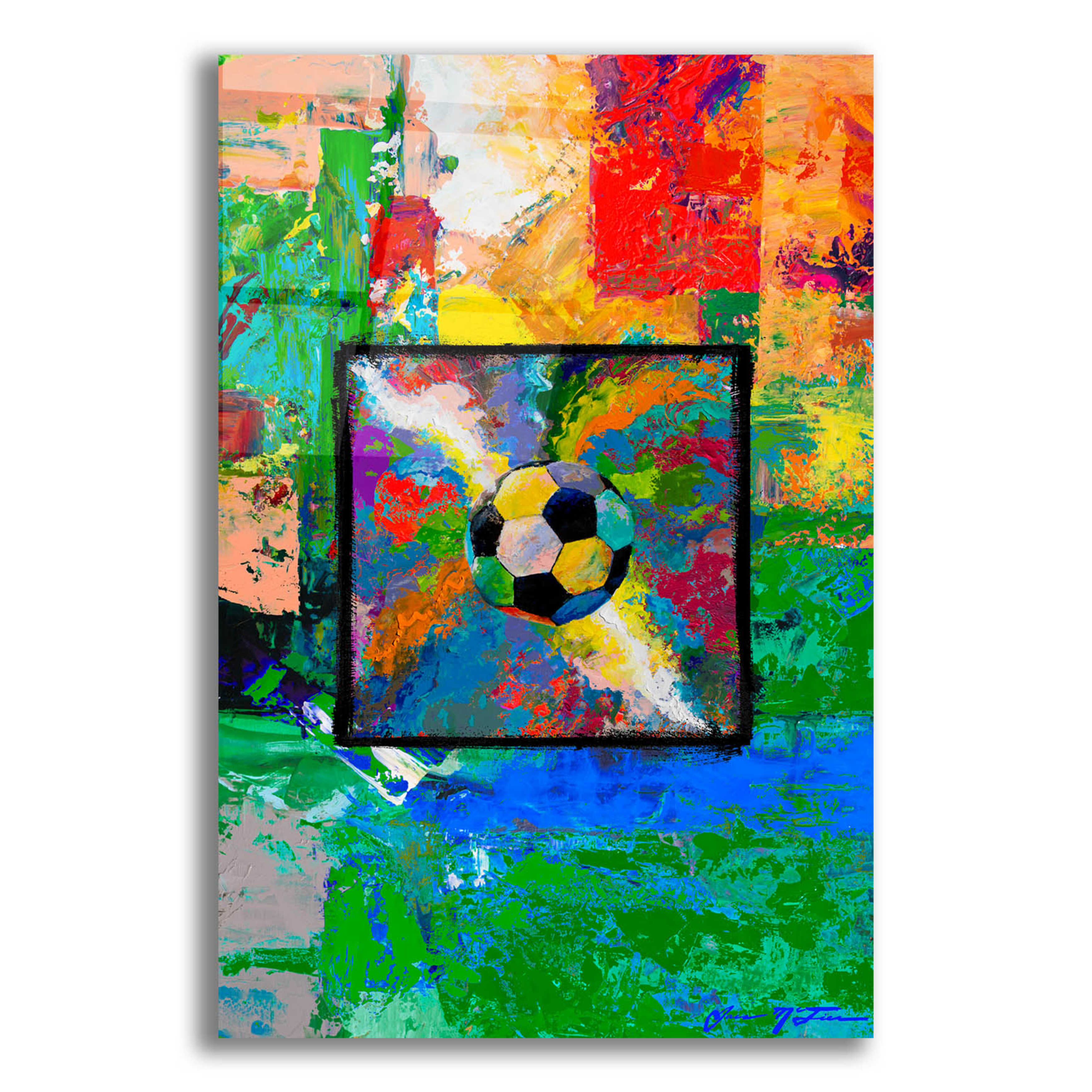 Ivy Bronx 'Window Into The Soccer Universe Red And Green' By Jace D ...