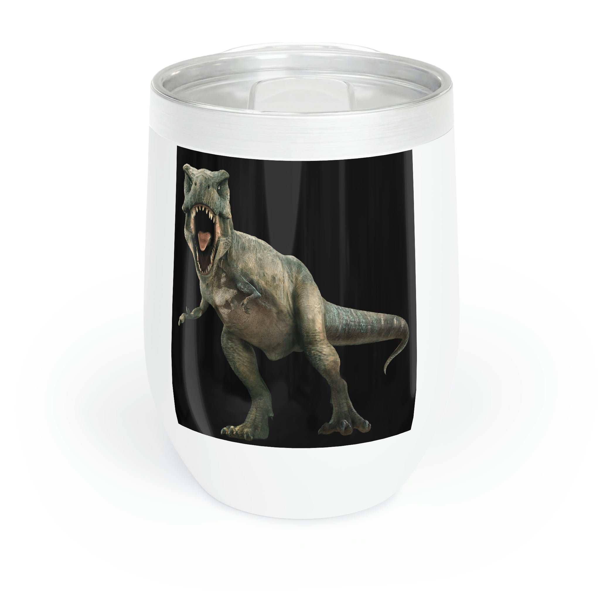 Marick Booster Tyrannosaurus Rex Dinosaur Chill Wine Tumbler | Wayfair