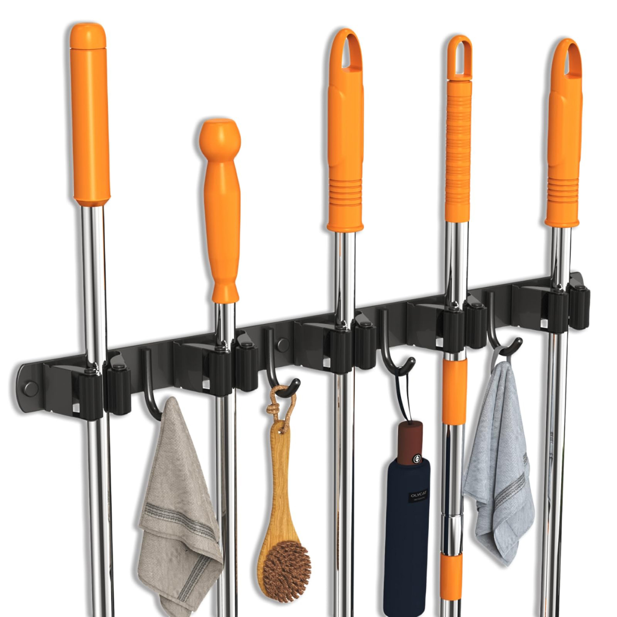 WFX Utility™ Mop and Broom Holder Wall Mount - Wayfair Canada