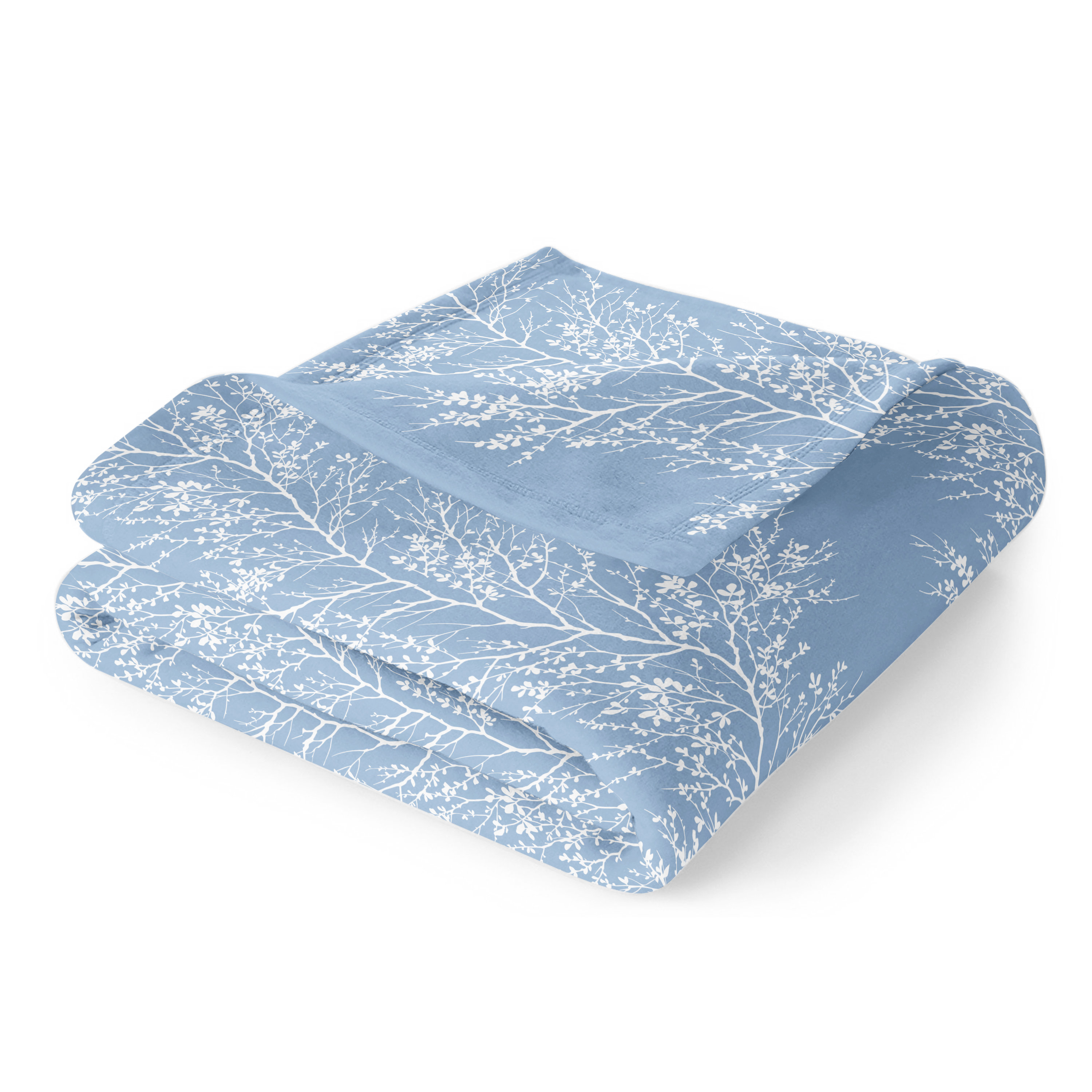 Spirit Linen Ultra Soft Oversized Plush Foliage Throw Blanket & Reviews ...