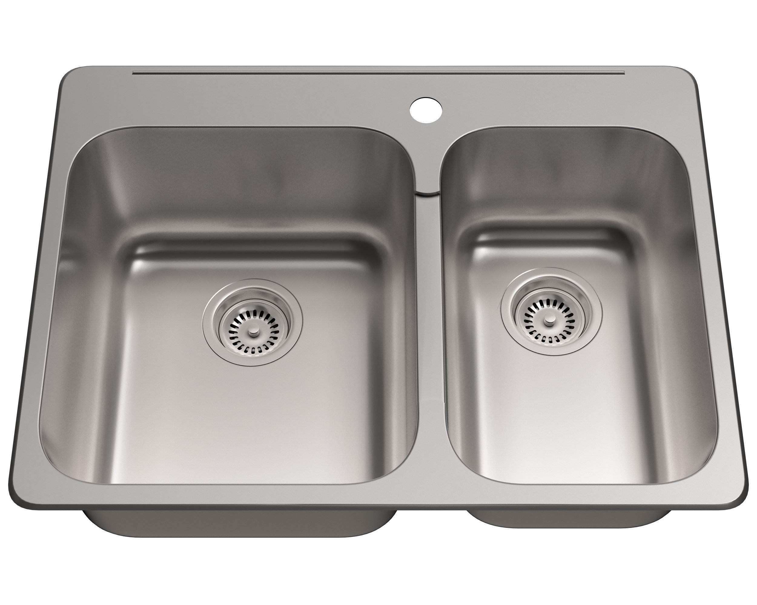 Cantrio Koncepts Cantrio Premium Stainless Steel Double Kitchen Sink ...