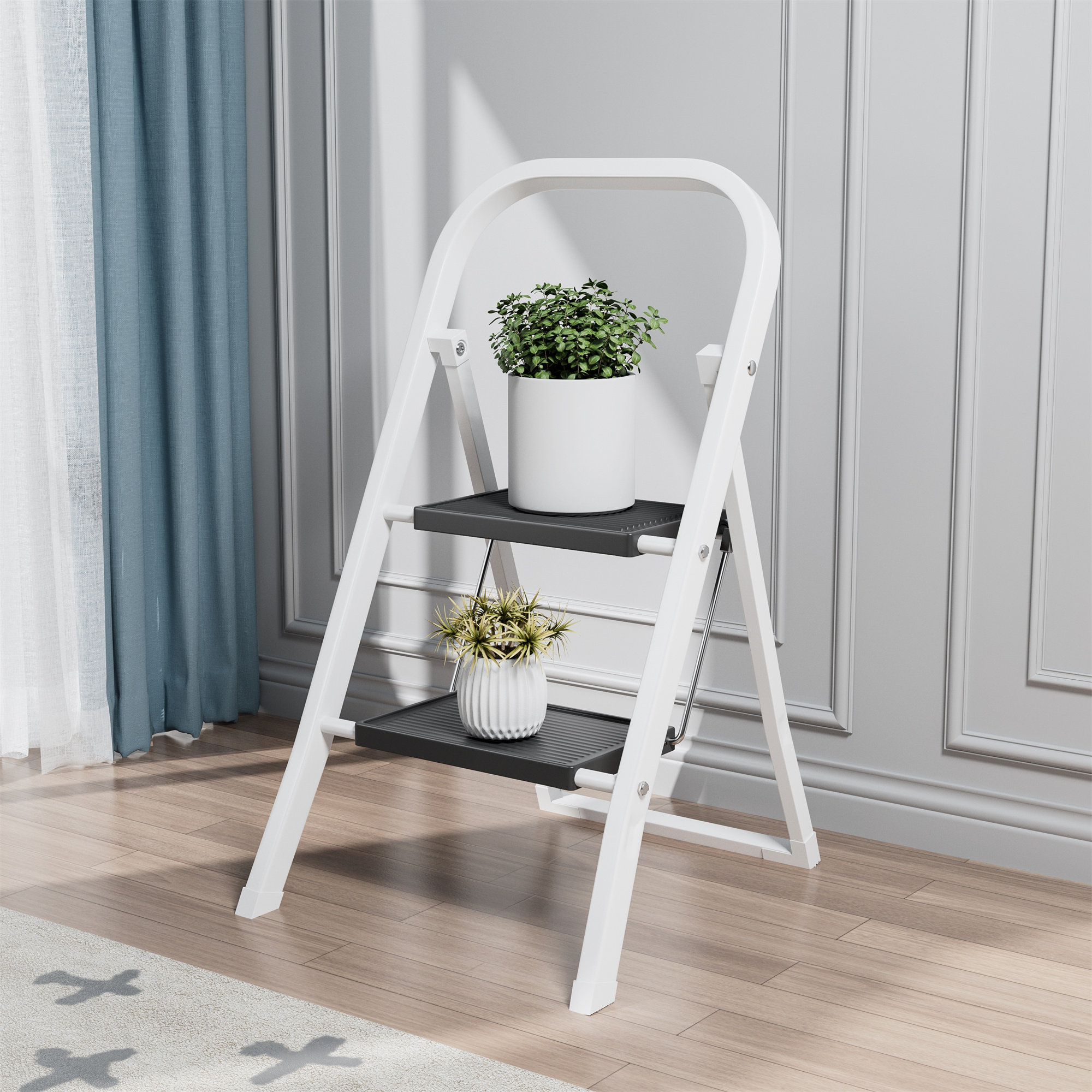 WFX Utility™ 2 - Step Folding Small Step Ladder | Wayfair
