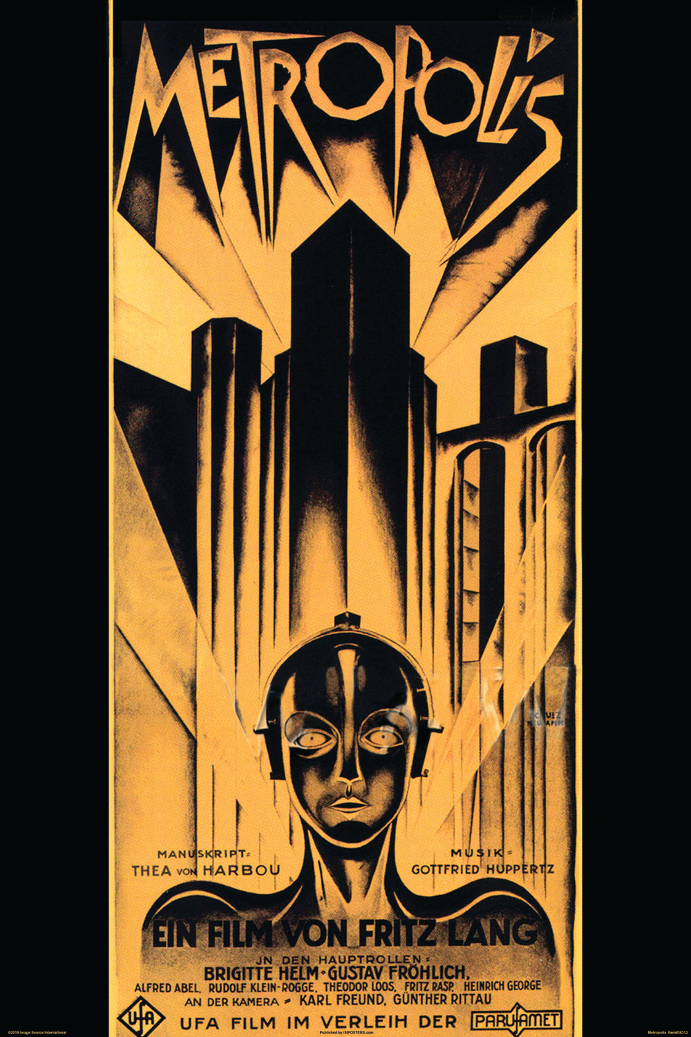 Buy Art For Less Fritz Lang's Metropolis 1927 Movie - Graphic Art Print ...