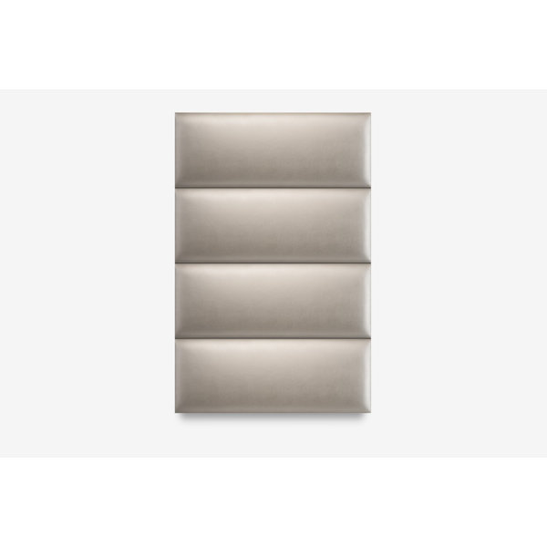 Vant Panels Wall Paneling in Metallic Neutral Champagne | Wayfair