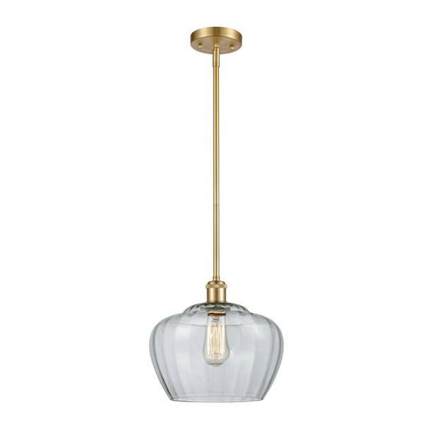 Beachcrest Home Patrina 5" H Glass Bowl Pendant Shade in Clear | Wayfair