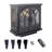Winston Porter 24 Inch 3D Flame Electric Infrared Quartz Fireplace ...