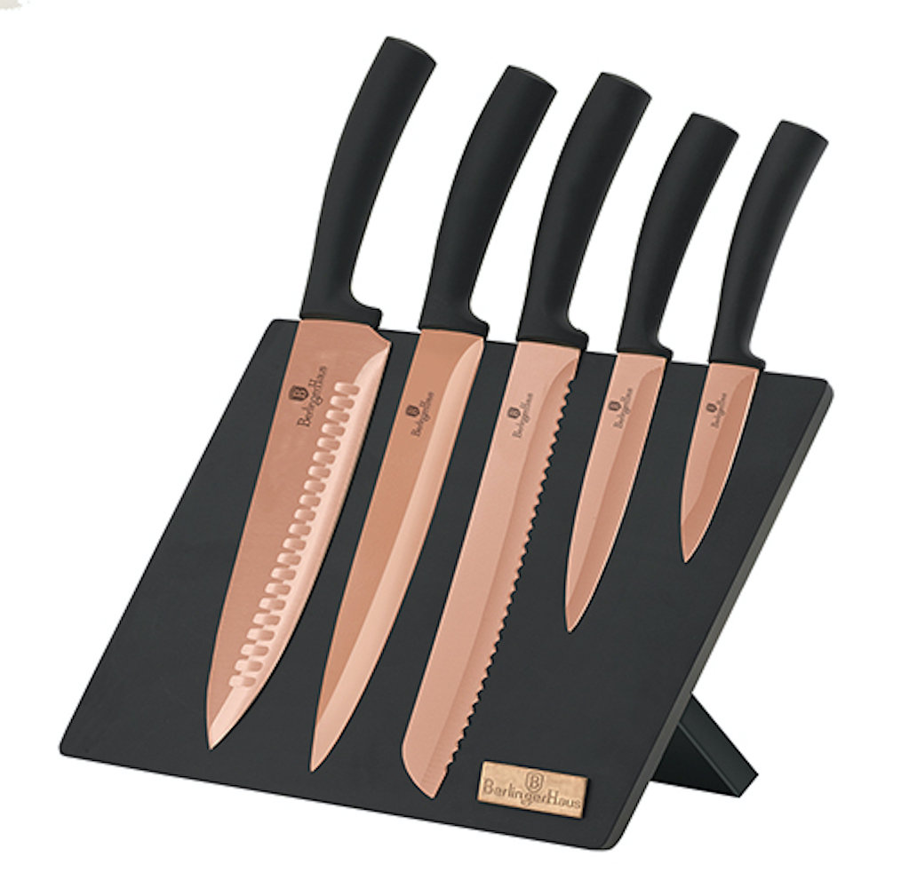 Berlinger Haus 6 Piece Knife Block Set & Reviews | Wayfair