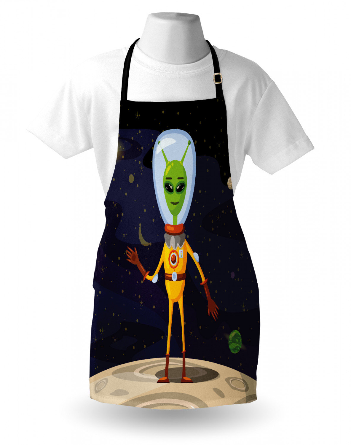 East Urban Home Alien Apron | Wayfair