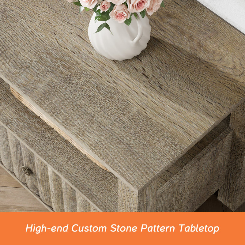 Laurel Foundry Modern Farmhouse® Melfa Storage Credenza | Wayfair