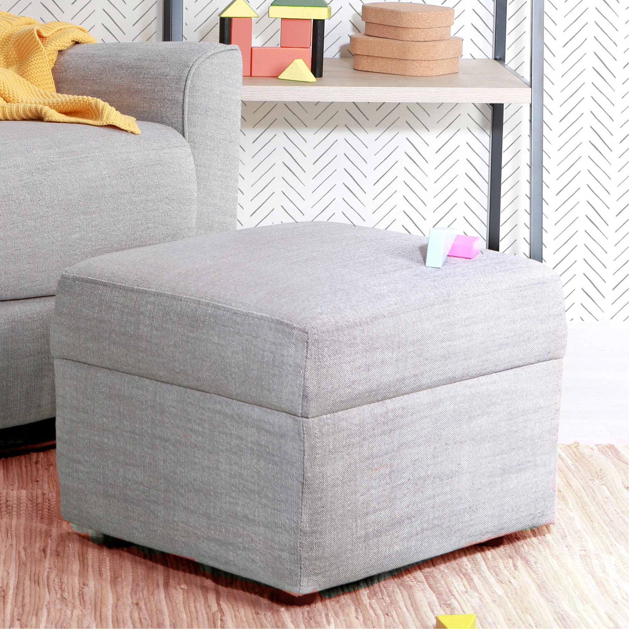 Latitude Run® Versatile Ottoman With Exquisite Design For Supreme ...