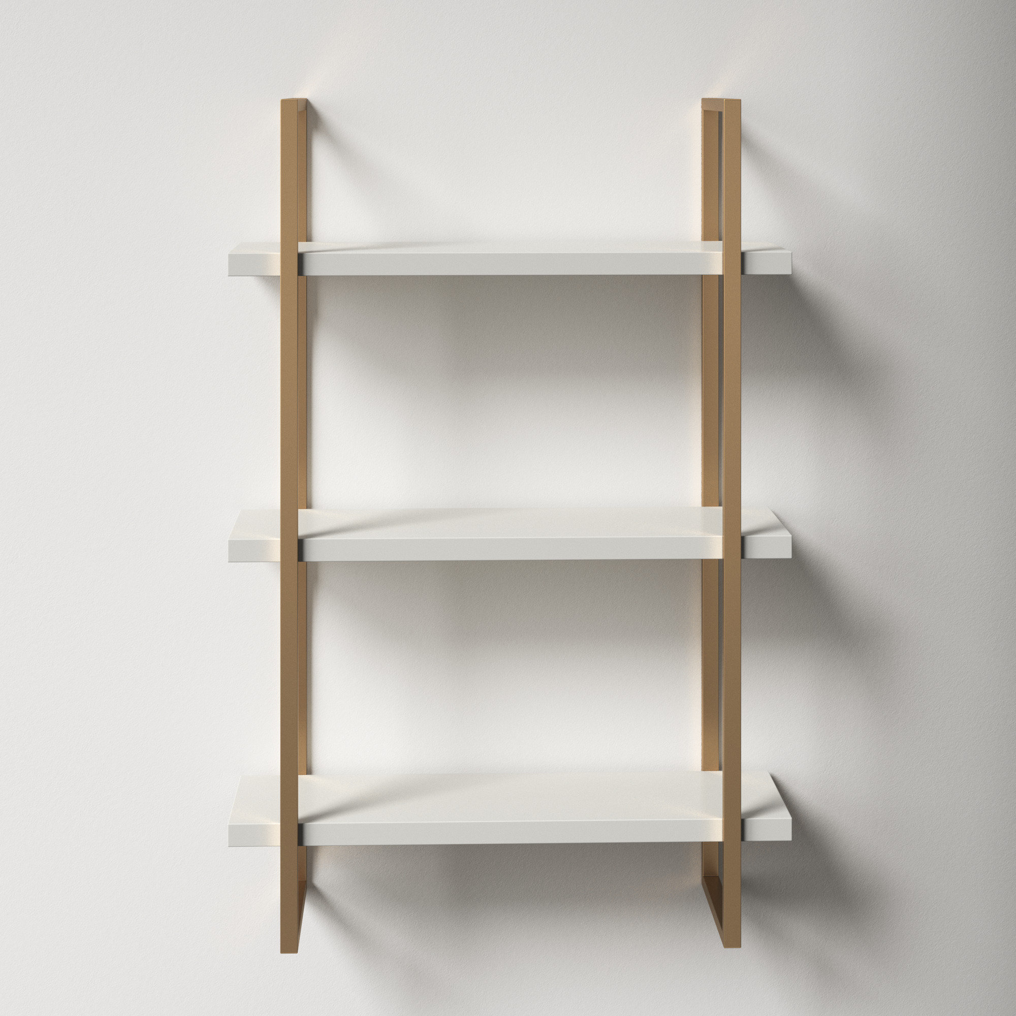 AllModern Netta 3 Piece Metal Accent Shelf & Reviews | Wayfair
