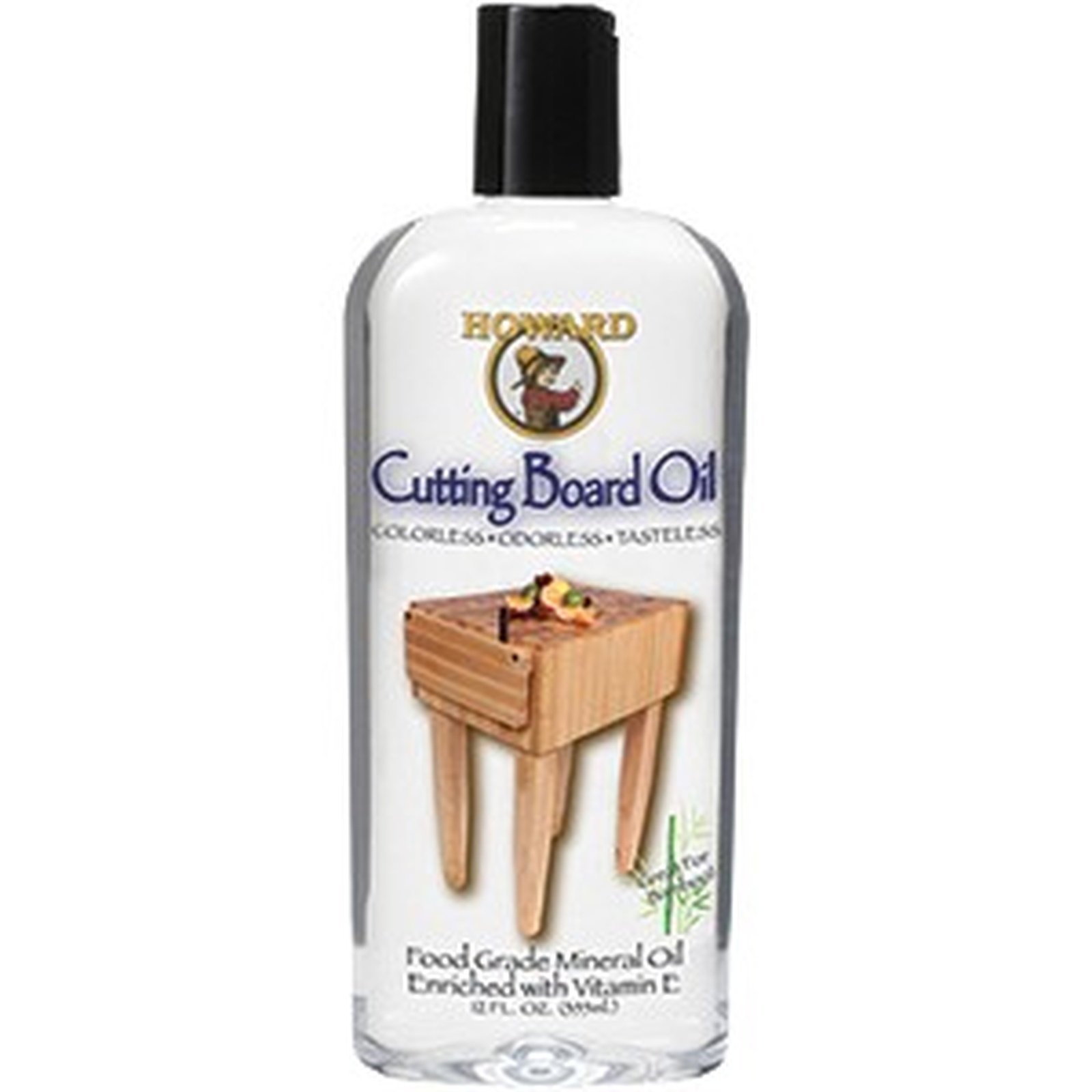 FixtureDisplays Howard BBB012 12Oz Butcher Block & Cutting Board Oil ...