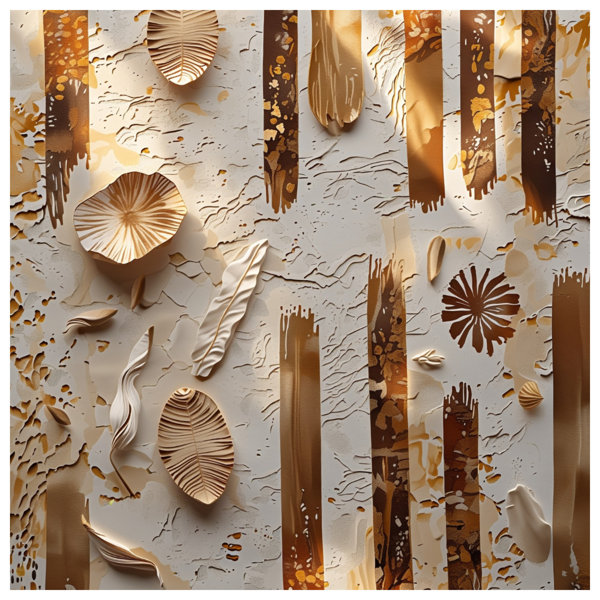 East Urban Home Textured Botanical Abstract Shower Curtains Extra Long ...