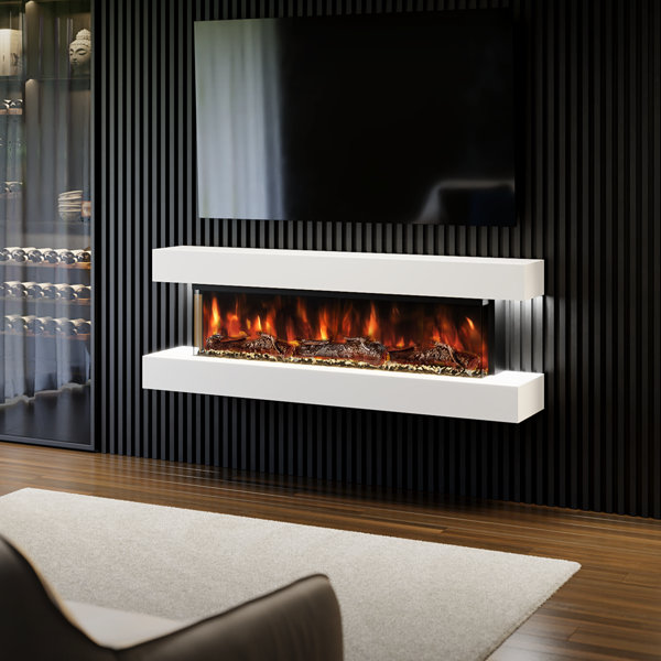 Evolution Fires Studio 5 - 62-Inch Wall Mounted Electric Fireplace ...