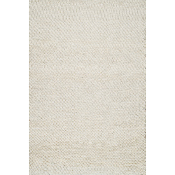 Bay Isle Home Whalan Handmade Tufted Jute/Sisal Off White Area Rug ...
