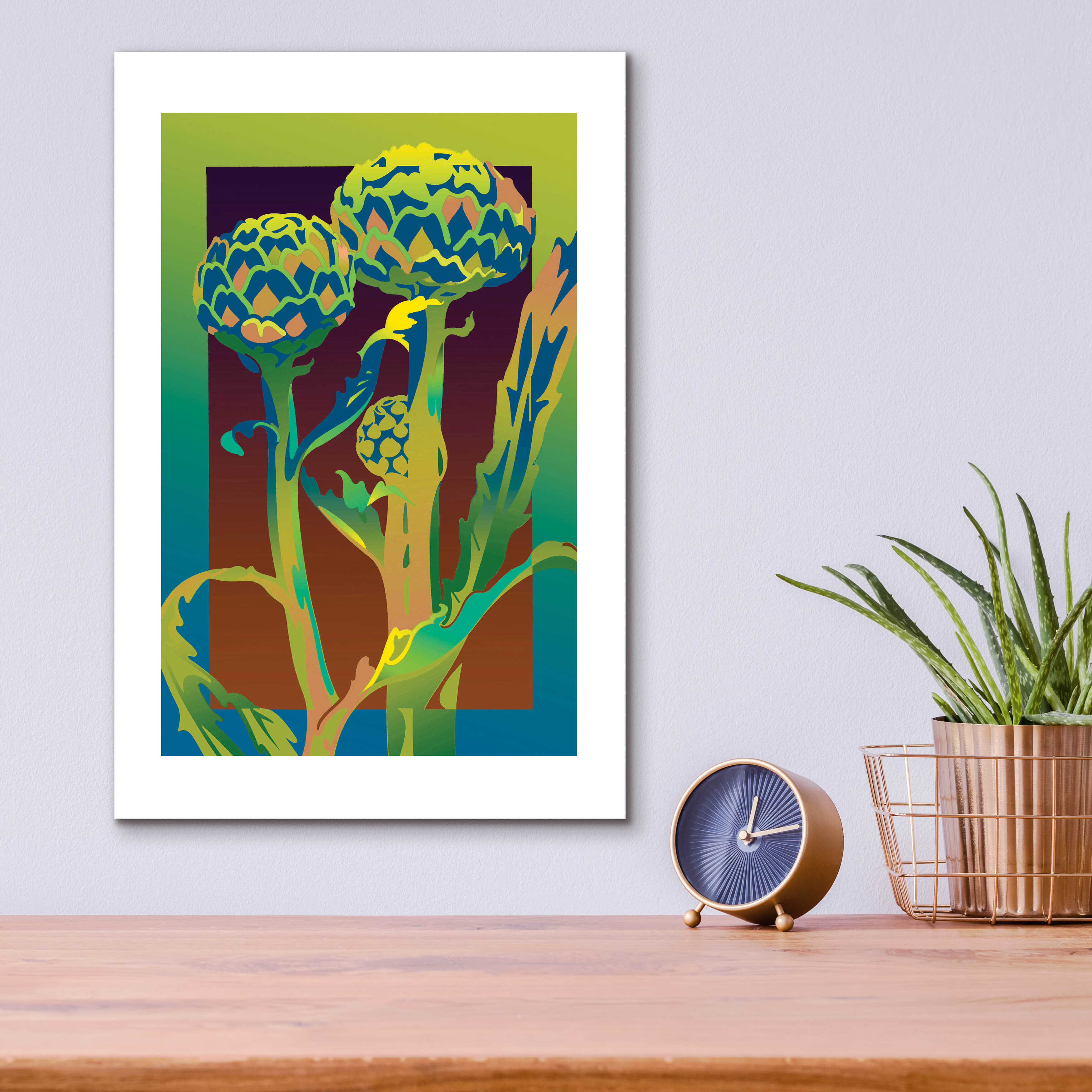 Red Barrel Studio® Artichoke by David Chestnutt - Unframed Graphic Art ...