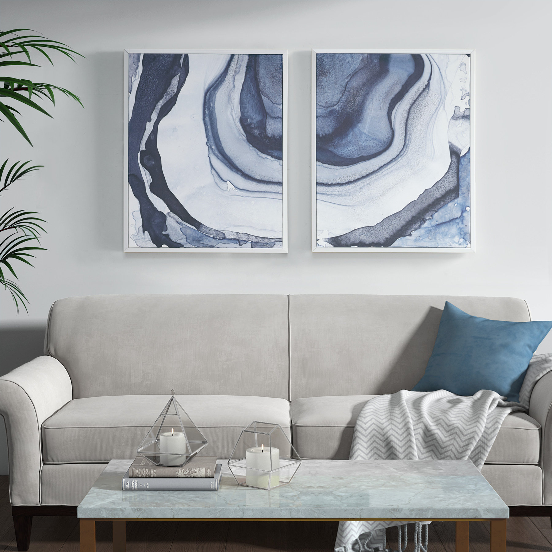 Brayden Studio® Modern Diptych Set | Wayfair
