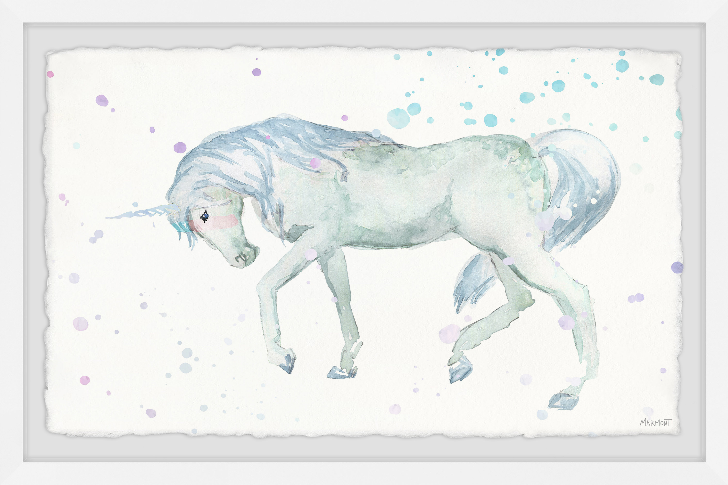 Isabelle & Max™ Brannelly King Of The Unicorns Framed Print - Wayfair ...